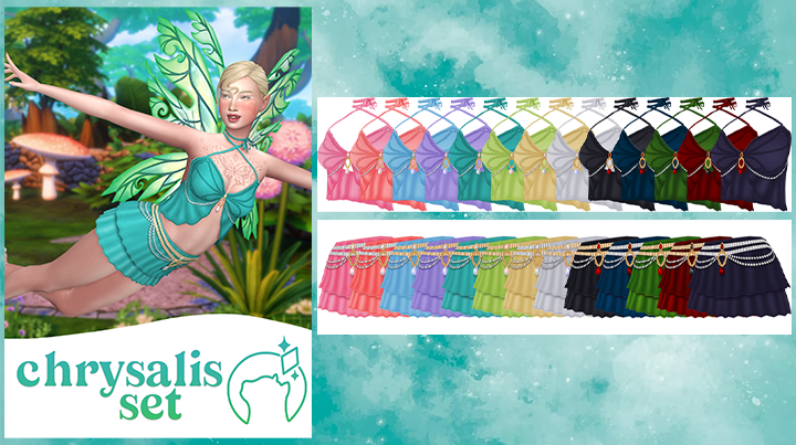 Chrysalis Set by Ikari Sims | Українське Sims-ком'юніті