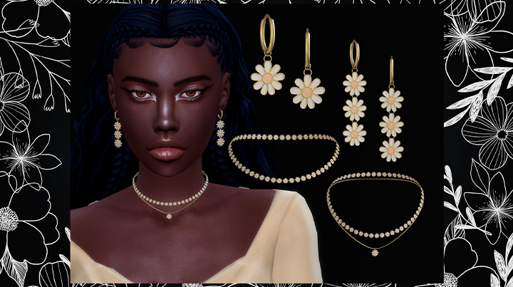 Daisy Set by Glitterberry Sims | Українське Sims-ком'юніті