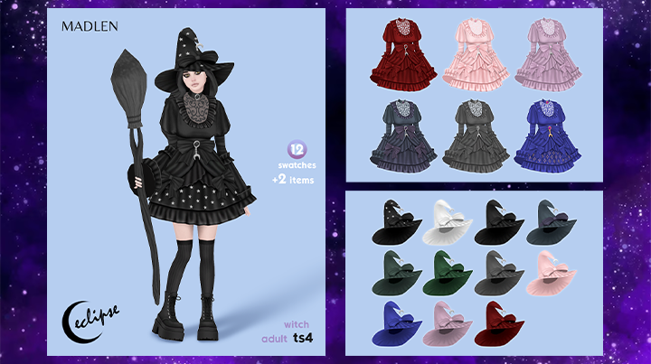 Eclipse Collection by Madlen | Українське Sims-ком'юніті