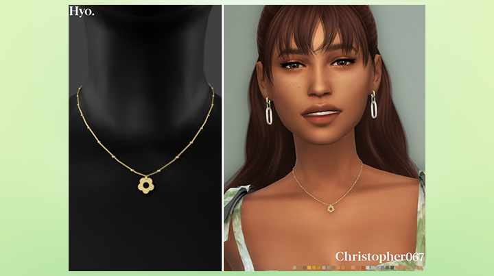 Hyo Necklace by Christopher067 | Українське Sims-ком'юніті