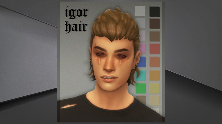 Igor Hair by Okruee | Українське Sims-ком'юніті