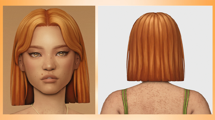 Kat Hair by Dogsill | Українське Sims-ком'юніті