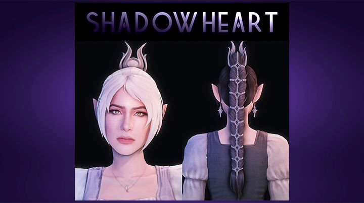 Shadowheart Hair by Simandy | Українське Sims-ком'юніті