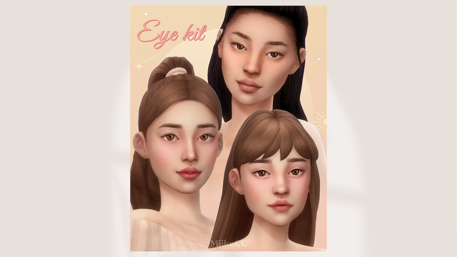 Eye kit by Miiko | Українське Sims-ком'юніті