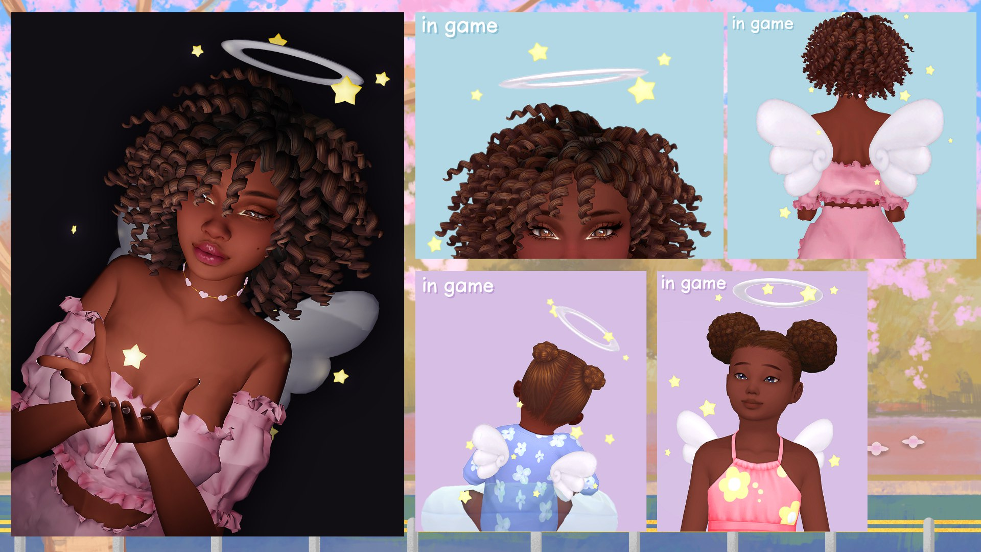 Little Stars - Angel Set by Saruin | Українське Sims-ком'юніті