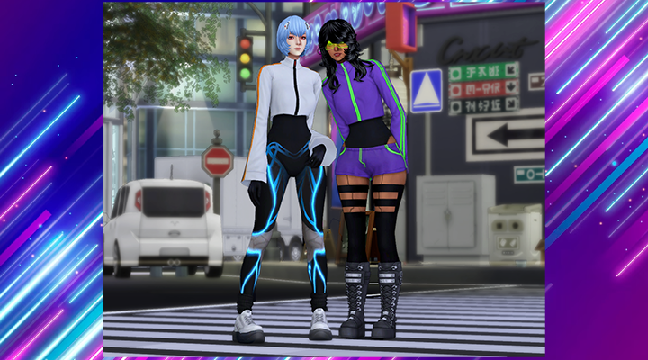 Hotline Spikes Set by CloudCat | Українське Sims-ком'юніті