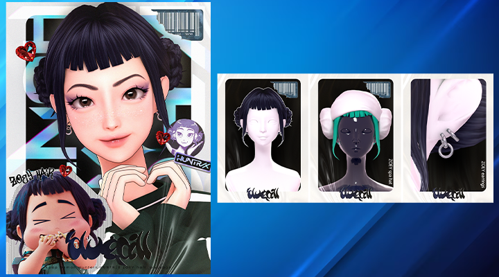 Huntrix Zoey Hair by Bluepill | Українське Sims-ком'юніті